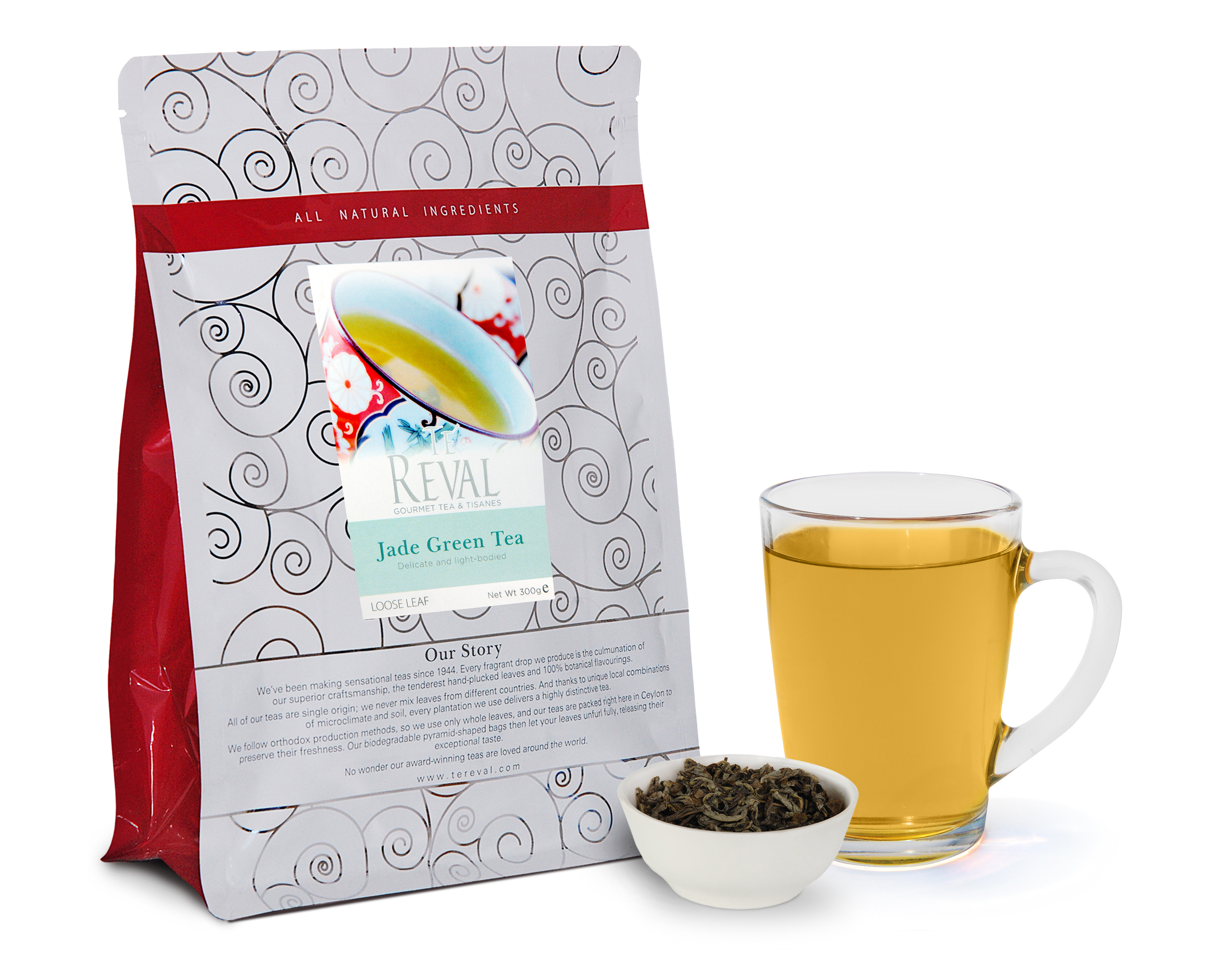 Te Reval Jade Green Tea Heron Fine Foods Te Reval
