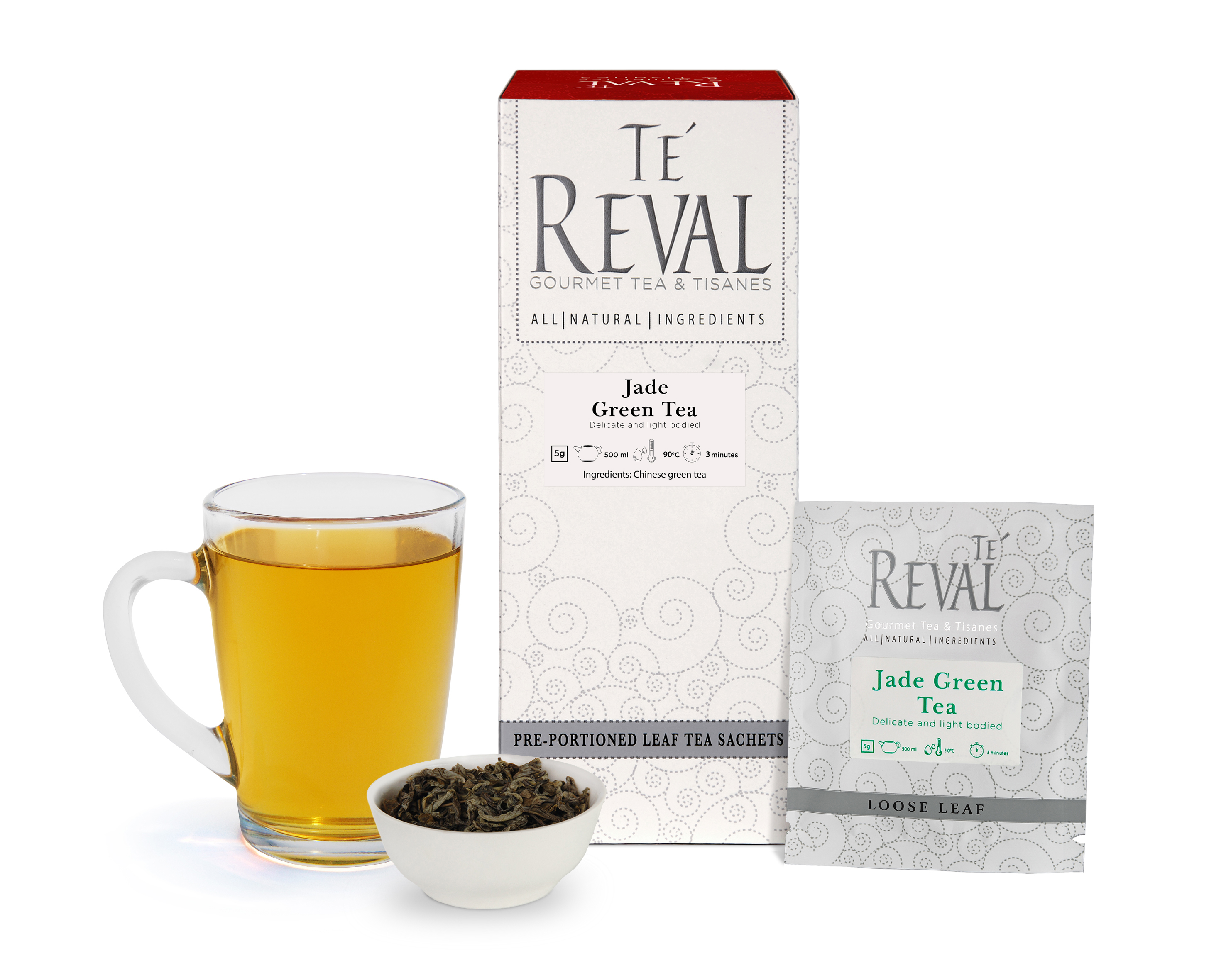 Heron Fine Foods Te Reval Te Reval Jade Green Tea Heron Fine
